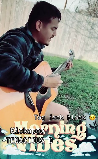 Kickapoo by tenacios D love their stuff! Tag jack black on this 😉😉😉 @Tenacious D @Jack Black @Kyle Gass #jackblack#kungfupanda4 #tenaciousd #pickofdestiny #kickapoo#guitar#music#fun#vibes#amor
