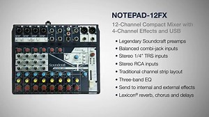 Soundcraft Notepad-8FX