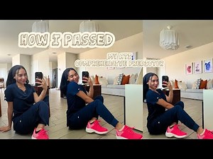 HOW I PASSED MY ATI COMPREHENSIVE PREDICTOR! Tips/tricks I DID!