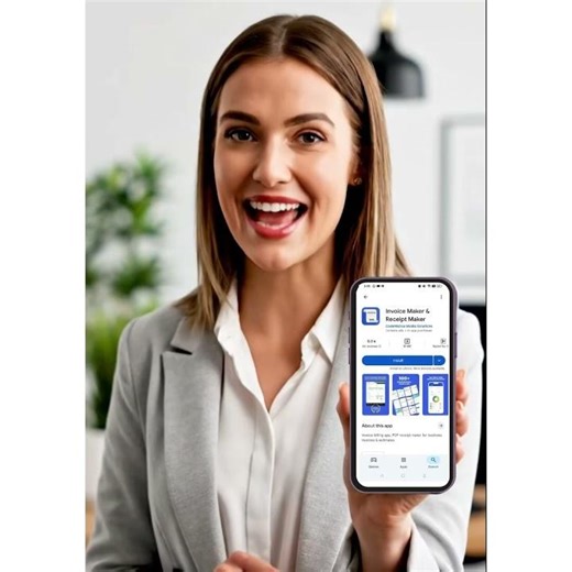 Create Invoices & Estimates on the Go! #smartphone #app #invoicesoftware #automobile #business