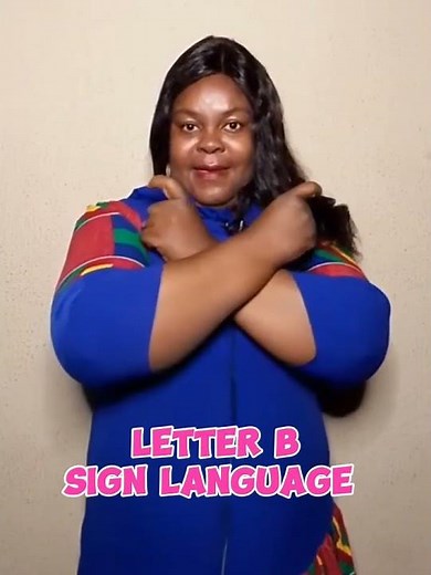 Letter B Sign Language #signlanguage #deafinterpreter #nigeriasignlanguage