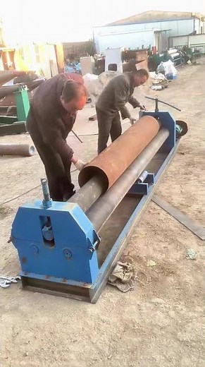 Mechanical Operation Tips: Correct Steps for Rolling Cylinder with Manual Plate Rolling Machine