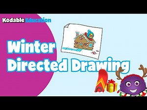Winter Directed Drawing | Kodable Education | Coding for Kids