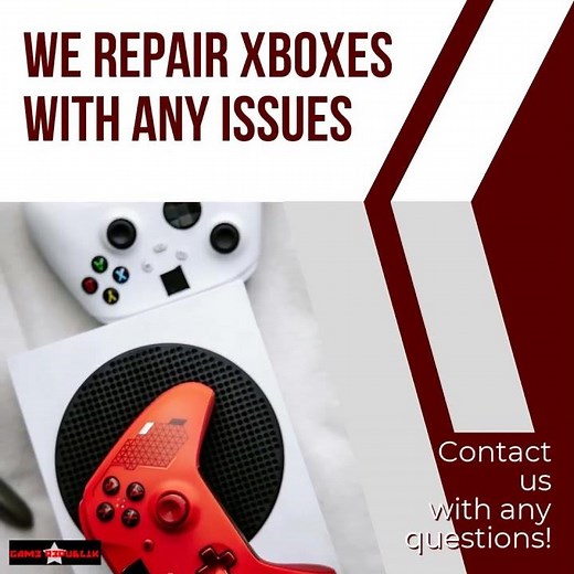 We Repair Xbox Consoles With Any Issues!