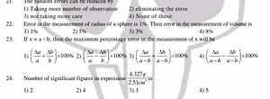 1) Taking more number of observation2) eliminating the error3... | Filo
