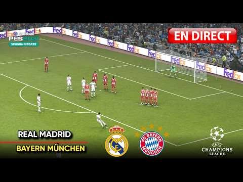 🔴EN DIRECT : Real Madrid contre Bayern Munich🏆 Ligue des Champions 2025 | Match " PES eFOOTBALL