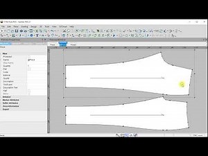 18. Basic 5 pkt pant pattern making | optitex Cad, bangla, part-2 | GTech