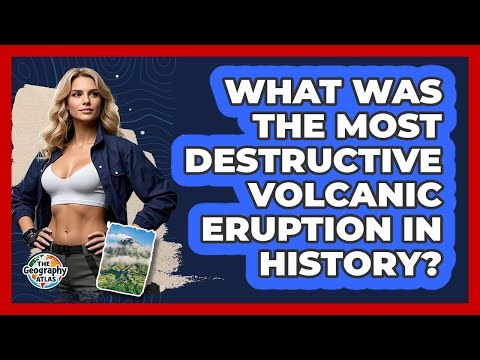 What Was The Most Destructive Volcanic Eruption In History? - The Geography Atlas