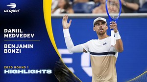 Medvedev vs. Bonzi, Round 1