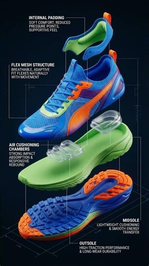 From Full Shoe to Exploded Tech View