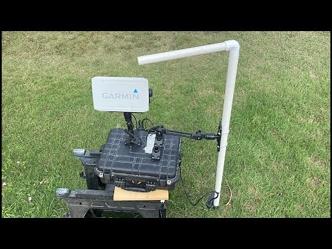 My Garmin PANOPTIX! Livescope Portable Setup! Boat Docks, Ice Fishing, Bank Fishing or any Boat!