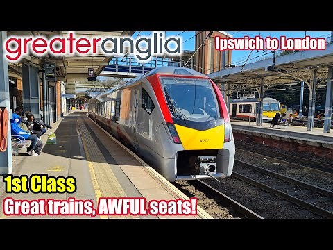 Great trains, AWFUL seats! Greater Anglia Class 745 First Class Review!