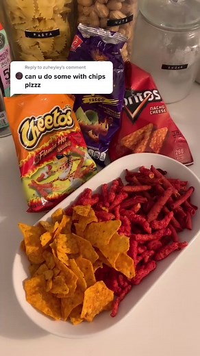 Spicy Chip Platter ASMR Mukbang Reaction