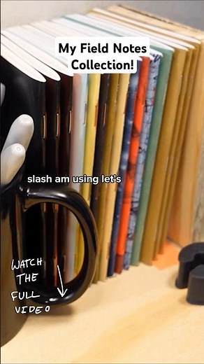 My Field Notes Collection! (So Far) #fieldnotes