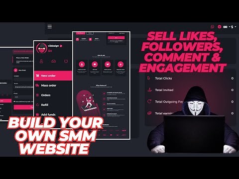 How To Create Website Selling Likes, Followers, Comment and Engagement [SMM PANEL]