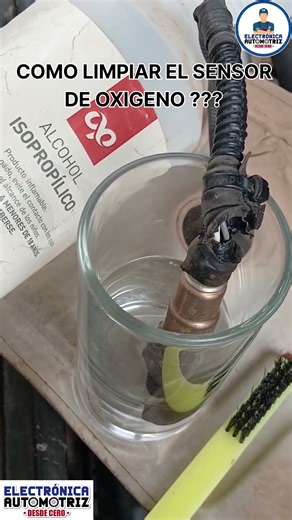 HOW TO CLEAN THE OXYGEN SENSOR? #automotiveelectronics #automobile #automotiveelectricity