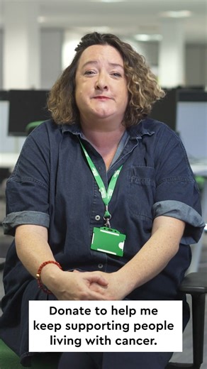 Your donation can help me be there for even more people living with cancer. Donate to the Macmillan Support Line today. | Macmillan Cancer Support