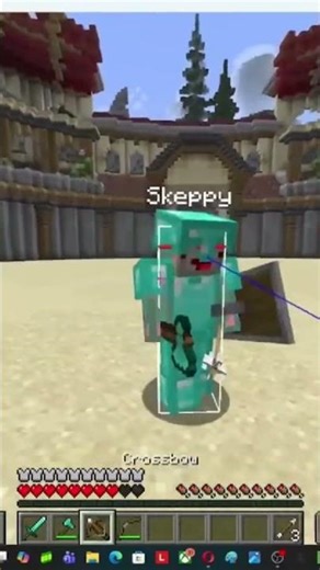 Fighting Skeppy in Axe PvP #minecraft #pvp #gaming #skeppy ‪@Skeppy‬ #diamond #pvpclub