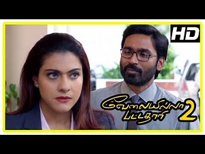 Dhanush New Movie 2017 | VIP 2 Scenes | Dhanush wins a project over Kajol | Amala Paul