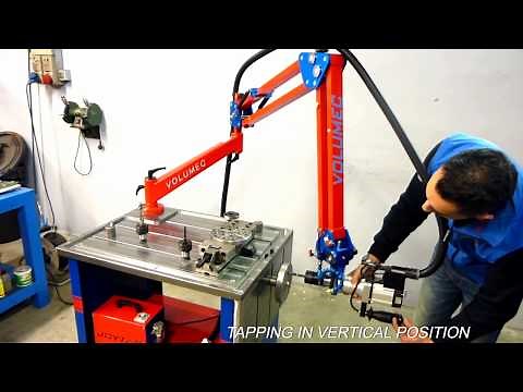 NEW Electric tapping arm machine JOYTAP (M2-M48) by Volumec