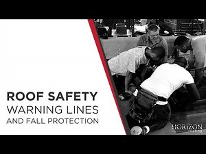 Roof Safety: Warning Lines and Fall Protection