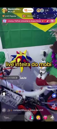 Live Inteira do Mobi no Zigma