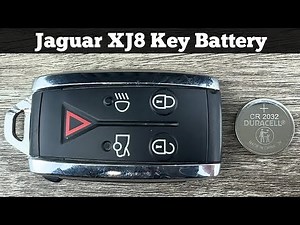 2010 JAGUAR XK8 Key Fob Battery Replacement - How To Replace Change XK8 Remote Batteries DIY