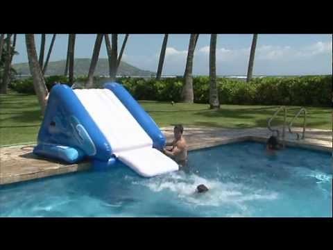 Intex Kool Splash Inflatable Swimming Pool Water Slide | 58851EP