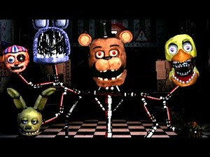 FRANKENSTEIN ANIMATRONIC Jumpscare - Five Decaying Nights