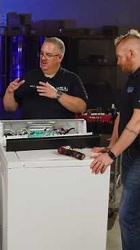 3 servicemen take apart GE, Maytag, and Speed Queen commercial-quality washers #builtbetterwaybetter