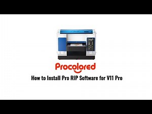 How to Install Pro RIP for V11 Pro