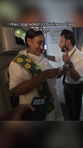 I Was Upgraded to Business Class for Free