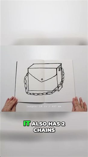 DIY Envelope Bag: Stunning Design Tutorial! #shorts