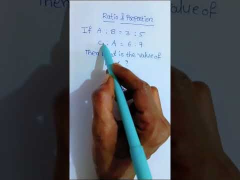 Ratio@ Proportion problems# Easy trick Ratio proportion# yt shorts# yt videos# viral shorts# maths#