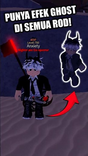 HOW TO MAKE THE ROD OF THE DEPTH GHOST EFFECT ON ALL RODS! #roblox #fisch