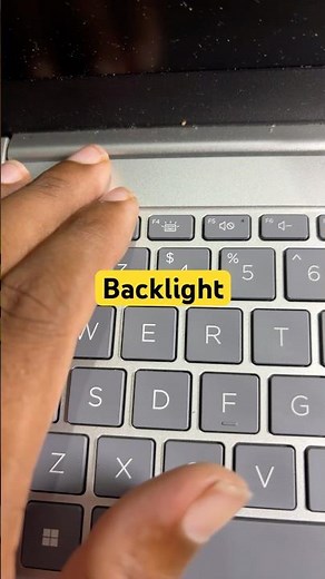 Laptop keyboard Backlight Not Working On/Off Problem#macnitesh#keyboardtricks#2025short