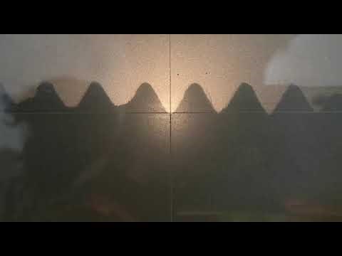 Measurement of screw thread parameters using Profile Projector.