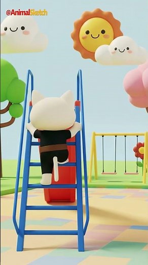 One, Two, Three, Down The Slide! | Fun Nursery Rhyme Songs For Kids