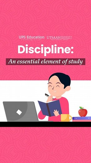 1.1K views | Discipline: An essential element of study Developing discipline takes time and effort, but it is worth it. When you are disciplined, you are more likely to achieve your goals and succeed in school and in life. #psychology #psychologist #psychologytoday #psychologyfacts #psychotherapy #MPhil #clinicalpsychology #psychologytricks #psychologyquotes #psychologymajor #psychologystudent #arvindotta | UPS Education | Facebook