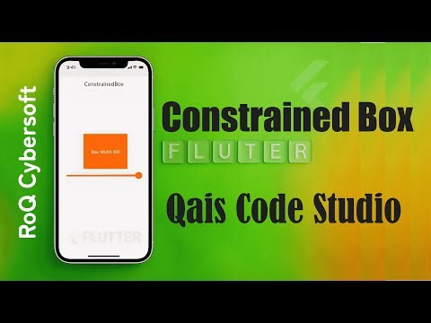 Flutter ConstrainedBox & Slider Complete Guide in Urdu/Hindi | Beginner to Advanced UI Guide