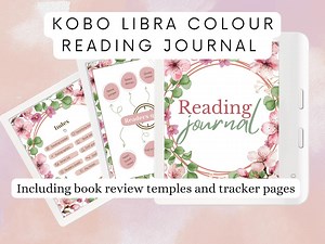 Kobo Libra Colour Reading Journal - Etsy Australia