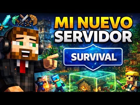 Abrí mi PROPIO servidor de Minecraft (Survival 24/7)