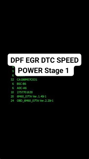 🔥 FUSO 6M60 – STAGE 1 ECU REMAP FILE AVAILABLE 🔥 🚛 Vehicle: Mitsubishi FUSO 6M60 🧠 Software: CA186M07C031 ✅ DPF OFF ✅ EGR OFF ✅ DTC OFF 🚀 SPEED LIMITER OFF 💪 POWER & TORQUE UPGRADE – STAGE 1 ✔ Stronger pulling power for heavy-duty use ✔ Improved throttle response & drivability ✔ Reduced limp mode & fault issues ✔ Clean, stable calibration ✔ CHK OK – Tested & reliable Designed for trucks working hard every day — logistics, construction, long-haul, and heavy loads. Stage 1 tuning focused on 