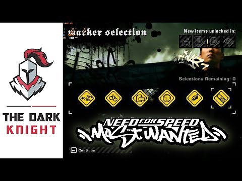 Need for Speed: Most Wanted 2005 | Cheat Engine | All 6 Marker Crack | TDKOfficial
