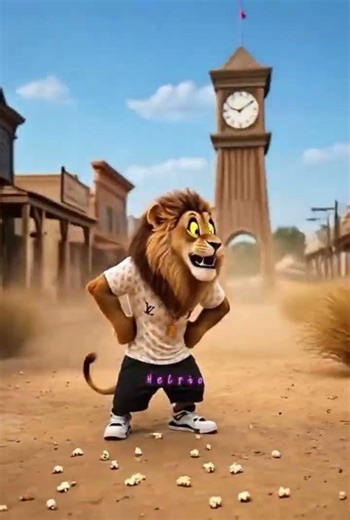 The Infernal Remote – Lion vs Tiger 3D Cartoon Chaos