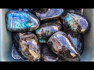 How We Make Labradorite Free-Form Carvings