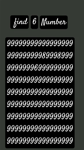 find the six number