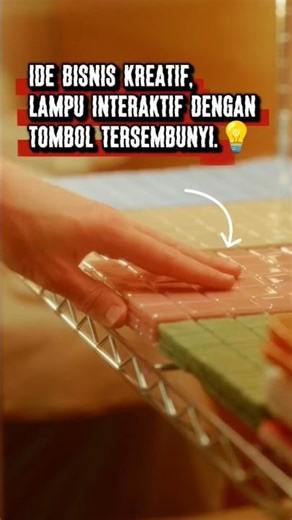 Creative Business Idea: Interactive Lights with Hidden Buttons. #zarooratrishta