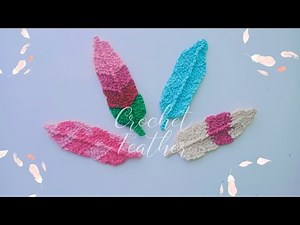 Crochet Bookmark || How to Crochet Feather Bookmark