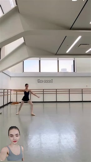 Free Movement™️ Dance Solutions on Instagram: "What's a little slow burn if you can execute the perfect adagio?! 😌🩰 All video credits go to the graceful: (balletybysyd on TikTok) #ballet #ballerina #ballettok #balletcore"